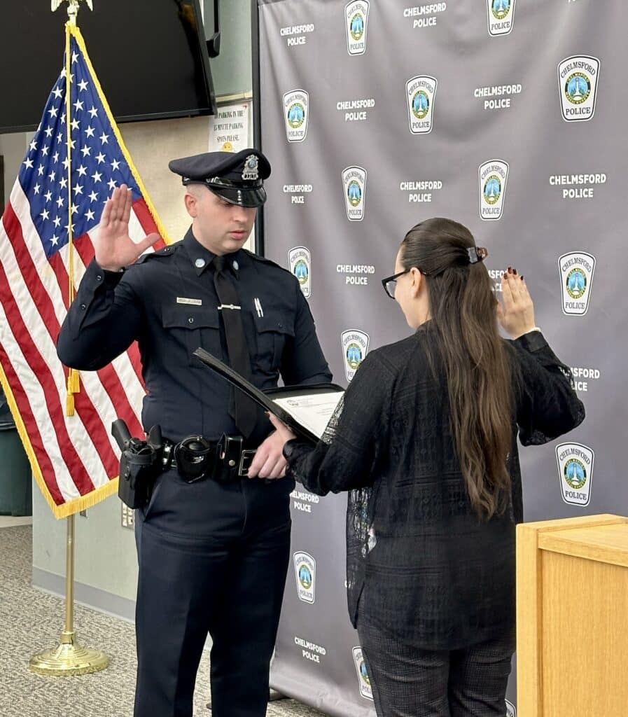 Chelmsford Police Department Welcomes Officer Derek Stark – Chelmsford ...